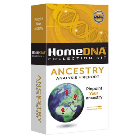 HomeDNA™ Starter Ancestry Test | DNA Diagnostic Center (DDC)